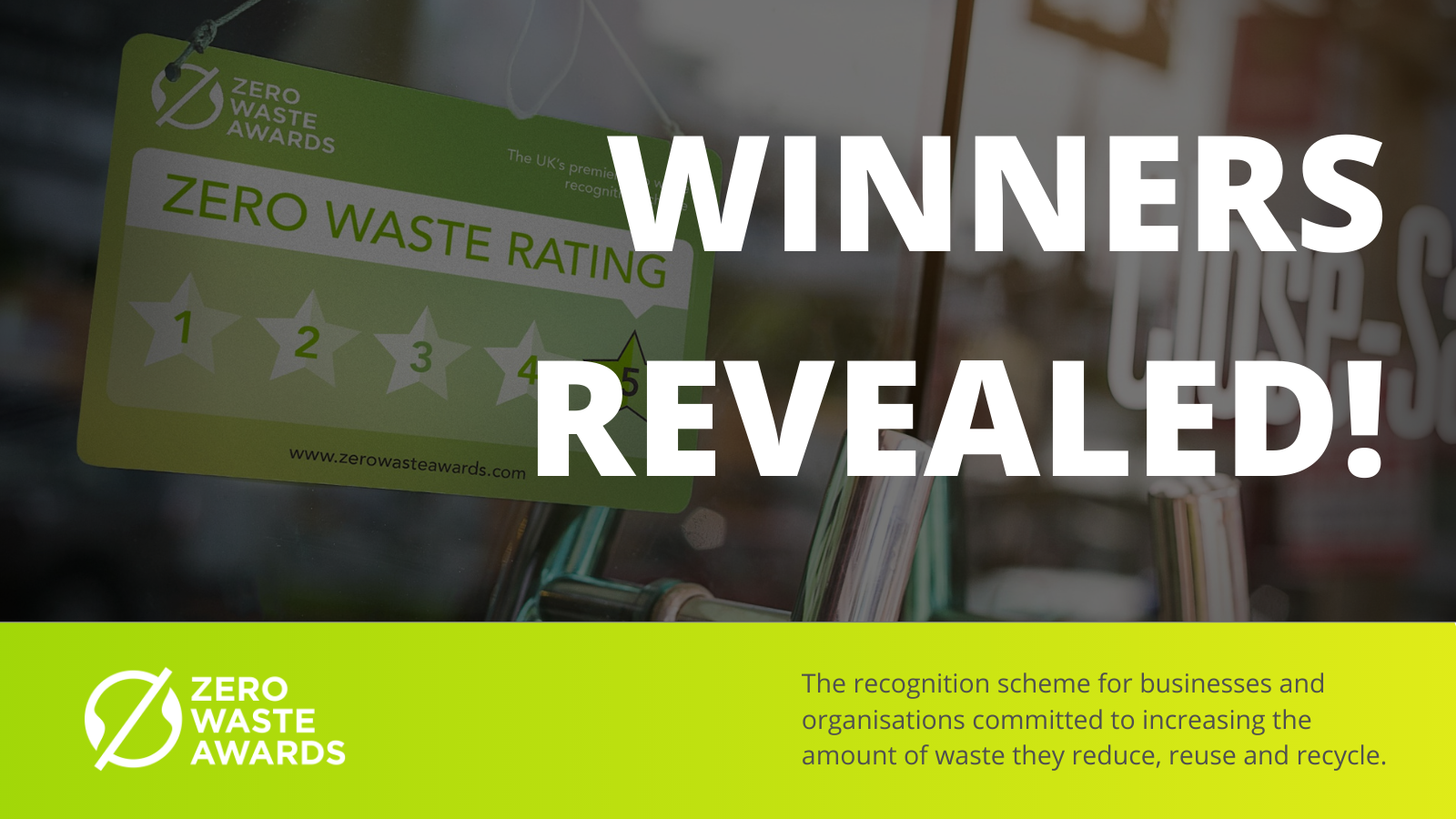 Zero Waste Award Winners Announced | Reconomy