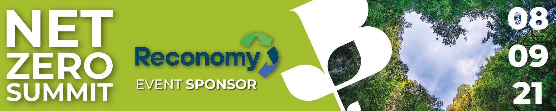 Proud Sponsors of Net Zero Summit 2021 | Reconomy