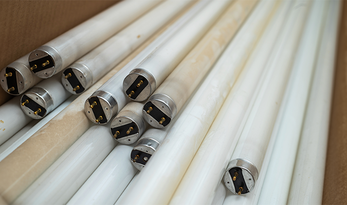 How to dispose of a fluorescent tube | UK